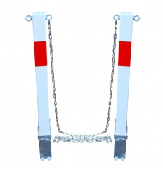 Security-Parking Posts & Bollards with Chain | - Ultra Secure Direct