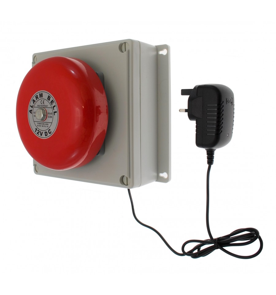 Long Range 800 metre Wireless Warehouse Bell Kit