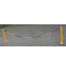 Security-Parking Posts & Bollards with Chain | - Ultra Secure Direct