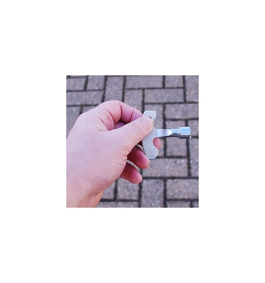 Removable Security Post with 2 x Ground Bases & Universal Tool