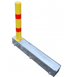 Fold Down Parking Posts & Bollards | Hinged |Folding|Lockable| - Ultra ...