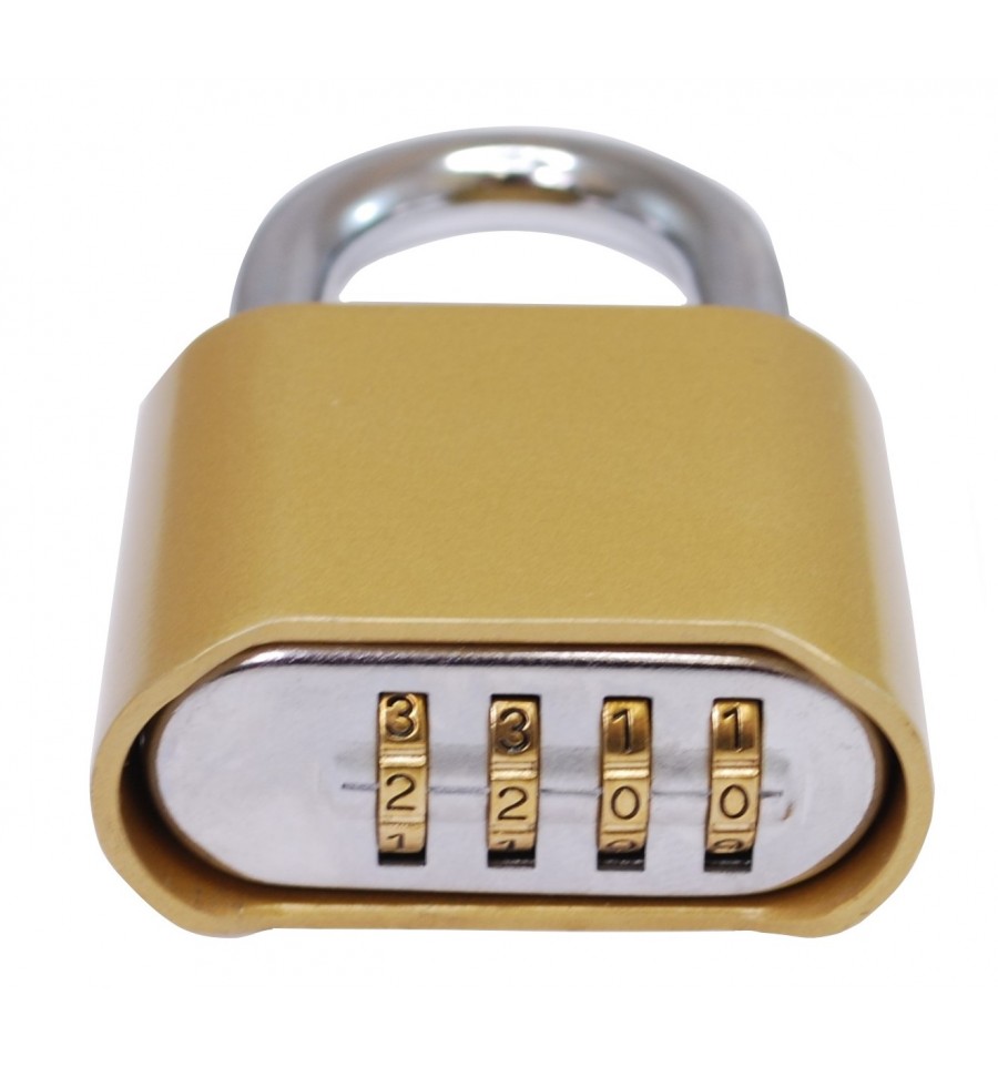 H/D Yellow 100P Removable Parking Post & Combination Padlock