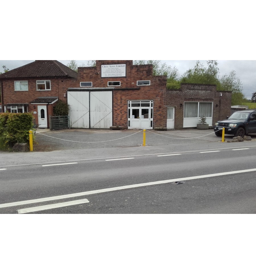 Heavy Duty Removable 120 PY Security Post | Yellow | Bollard