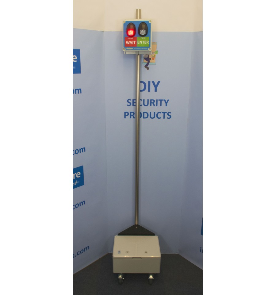 Portable Rechargeable Wireless Door Entry Control System