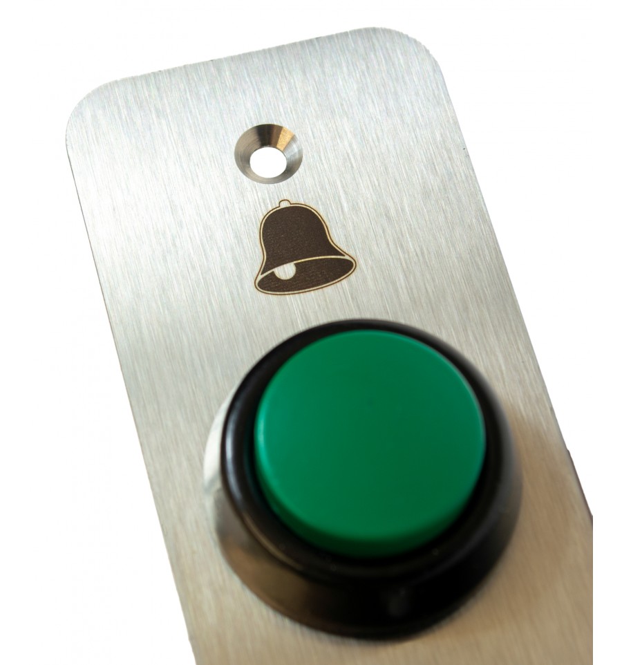 Heavy Duty Push Button & Universal Bell Symbol | External