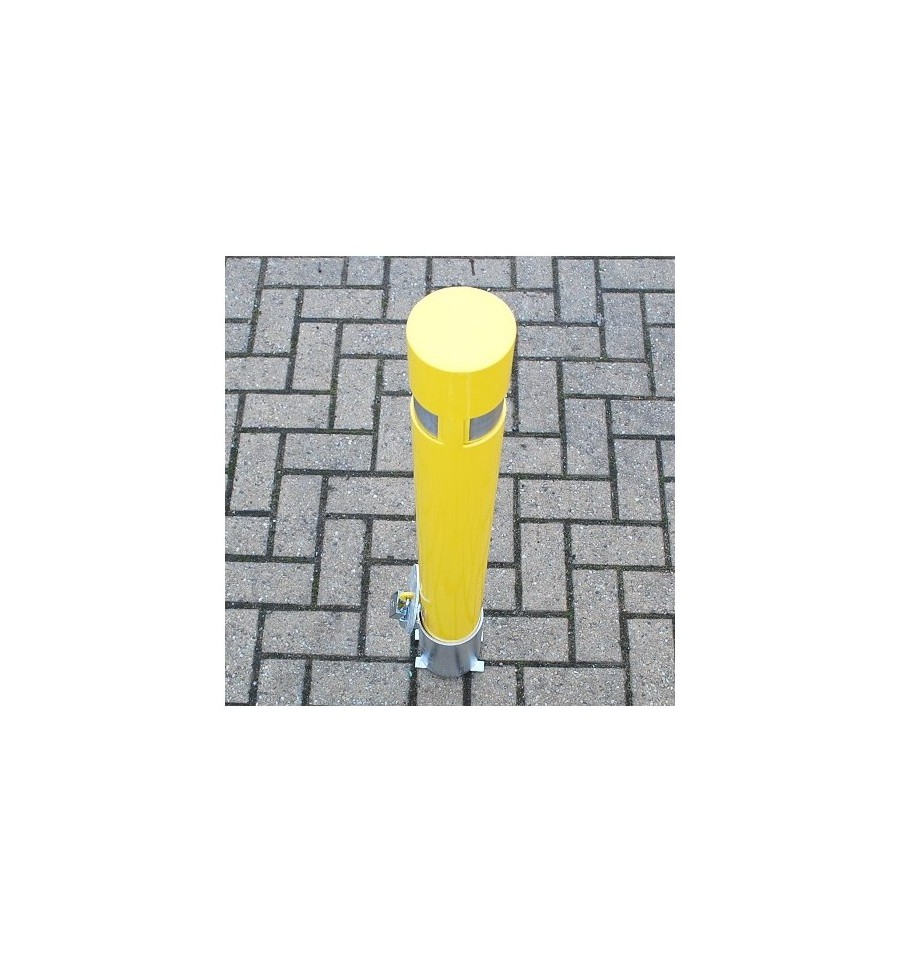 Heavy Duty Removable 120 Py Security Post Yellow Bollard 