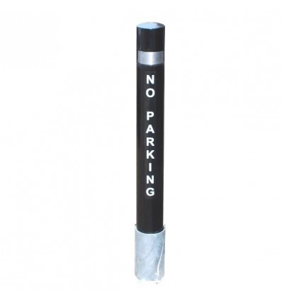 Heavy Duty Removable Bollard |120PB Security Post |No Parking Logo