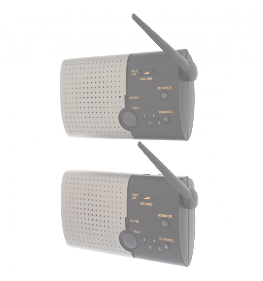 Battery Wireless 200 metre Intercom | Optional Plug in Power Supply Battery Wireless 200 metre Intercom | Optional Plug in Power Supply